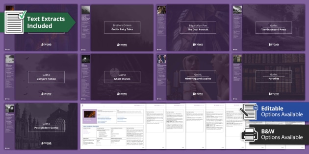 Gothic Stories and Resources | twinkl.co.uk