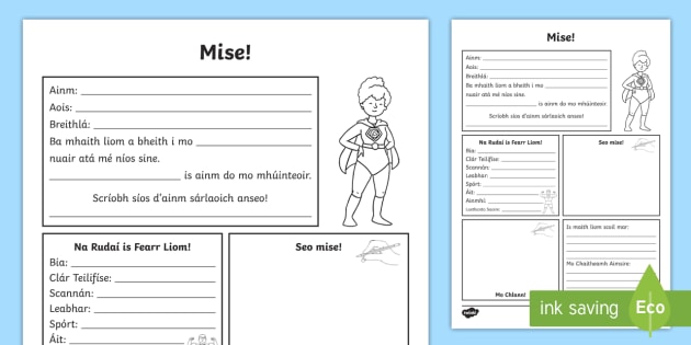 Litreacha Cursive Bileoga Oibre Kindergarten Gaeilge Worksheets | TPT