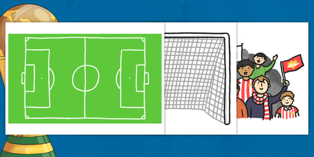 Football World Cup Role Play Cut Outs