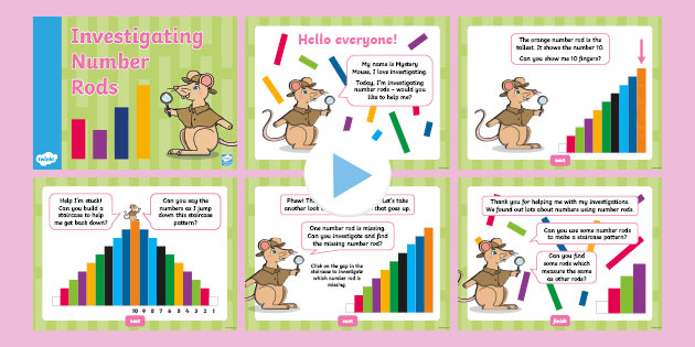 👉 Investigating Number Rods PowerPoint