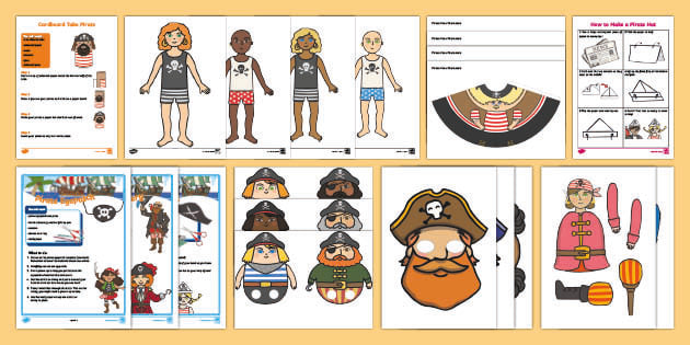 Talk Like a Pirate Day Craft Pack (teacher made)