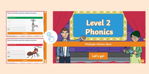 Level 2 Phonics Game Show (teacher made)