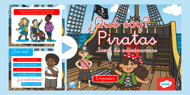 Juego de adivinanzas: ¿Qué soy? - Piratas