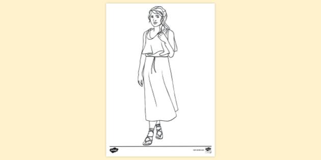 FREE! - Helena Colouring | Colouring Sheets (teacher made)