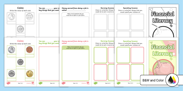 Financial Literacy Workbook | Twinkl USA Resources