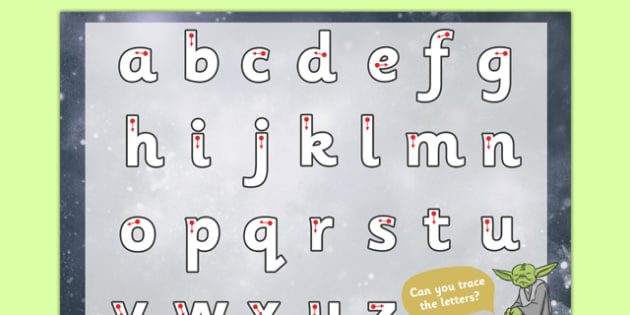 Space Wars Themed Letter Writing Worksheet