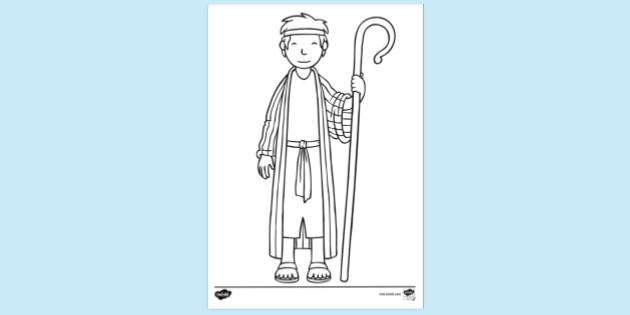 FREE! - Joseph Colouring Page | Colouring Sheets