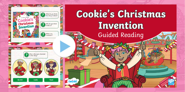 Cookie's Christmas Invention KS1 Guided Reading PowerPoint