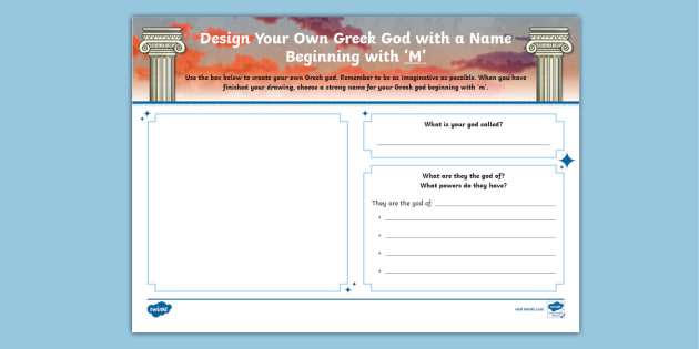 Greek Gods Language • Twinkl.com.au