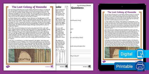 Fifth Grade Reading Passages | twinkl.com