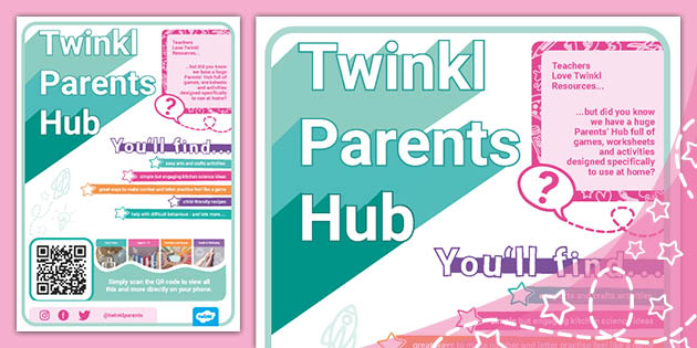Parents Hub Information Poster