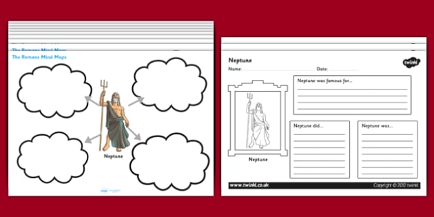 Roman Mind Maps Writing Frames (teacher made)