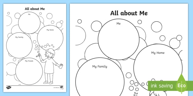 * NEW * All about Me Transition Activity Sheet - All About Me