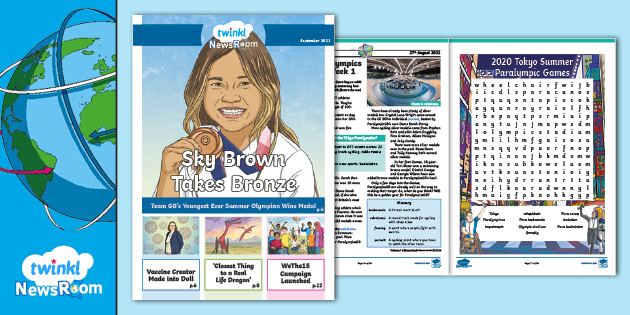 NewsRoom KS2 News Magazine - September 2021 (teacher made)