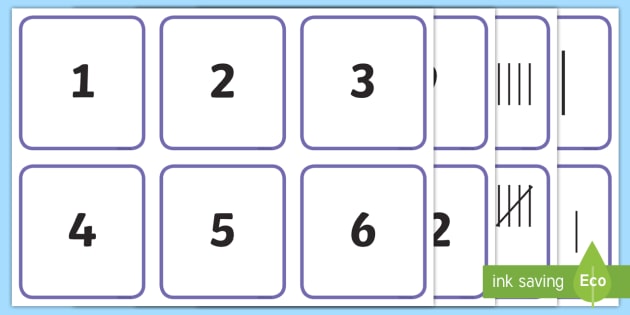 Tally Mark and Number 1 to 30 Matching Cards-Australia