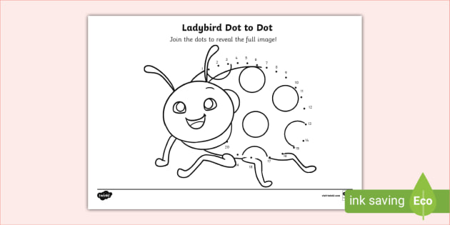 👉 1-20 Ladybird Dot-to-Dot Activity (teacher made)