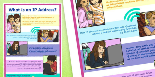 IP Addresses Display Poster (teacher made)