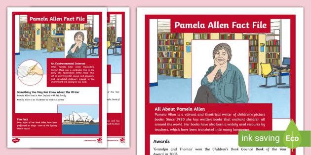 Pamela Allen Fact File (teacher made)