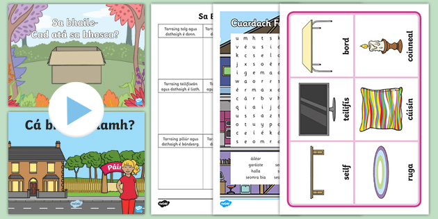 Gaeilge First/Second Class Sa Bhaile