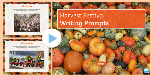 Events Resources Harvest Festival Writing Stimulus Picture
