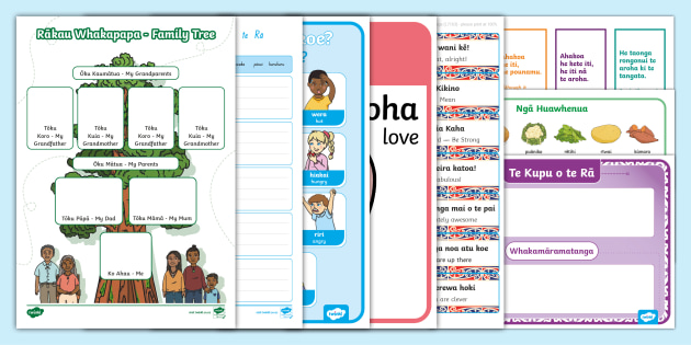 Te Reo Māori Resource Pack - Includes Teacher in Māori