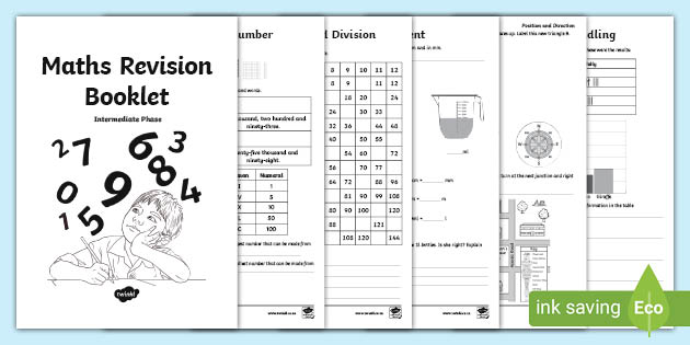 Grade 5 Revision Booklet | Maths Book PDF Intermediate Phase