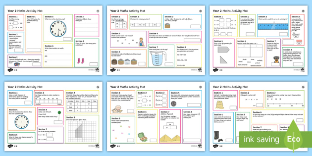 Year 2 Summer 2 Australian Maths Activity Mats