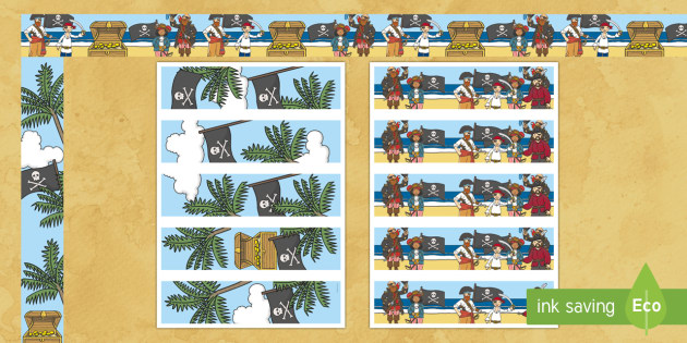 FREE! - Pirates Display Borders (teacher made)