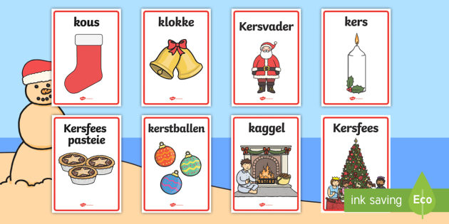 Kersfees vertoon plakkate