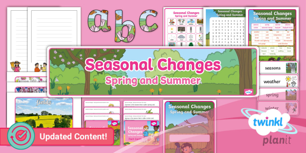 Science Seasonal Changes | twinkl.co.uk
