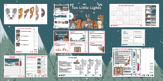Ten Little Lights Guided Reading Pack (teacher made)