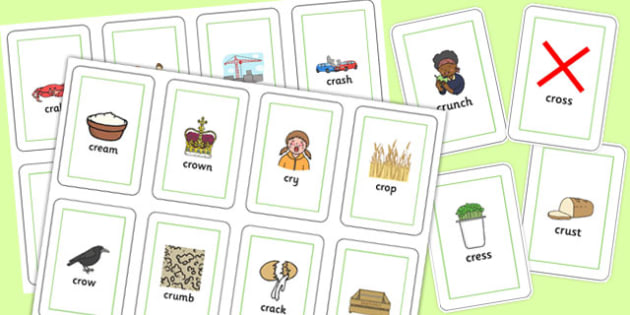 CR Flash Cards (teacher made)