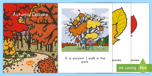 Autumn Leaves Booklet - Autumn Leaves Booklet (teacher made)