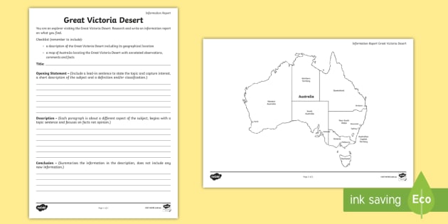 Australian States and Territories – Great Victoria Desert Information ...