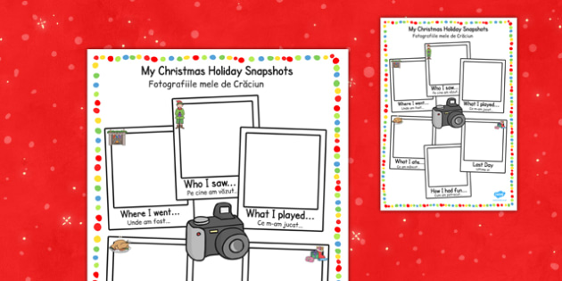 Christmas Writing Frames | twinkl.com.au