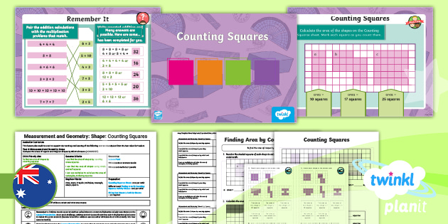 Year 4 Using Units of Measurement: Finding Area Lesson 1