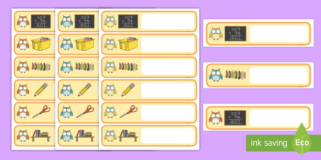 👉 Cute Owl Themed Classroom Resources Signs and Labels - Owl Themed ...