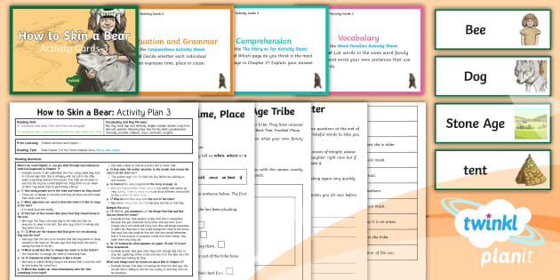 How to Skin a Bear Stone Age Classroom Guided Reading 3 Y3