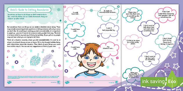 children's boundaries