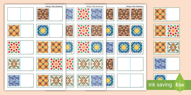 Islamic Tiles - Dominoes (teacher made)
