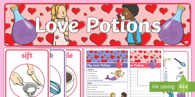 Love Potions Role-Play Resource Pack (teacher made)