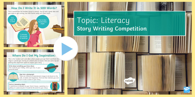 FREE! - Planning a 500 Word Story PowerPoint (teacher made)