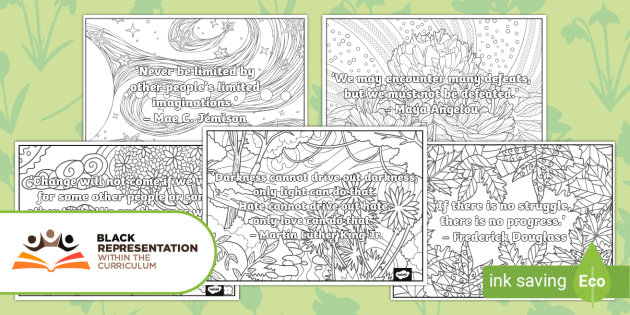 Inspirational Quotes Colouring Sheets | twinkl.co.uk