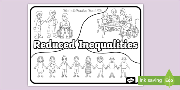 Inequality Poster | Global Goal 10: Reduced Inequalities