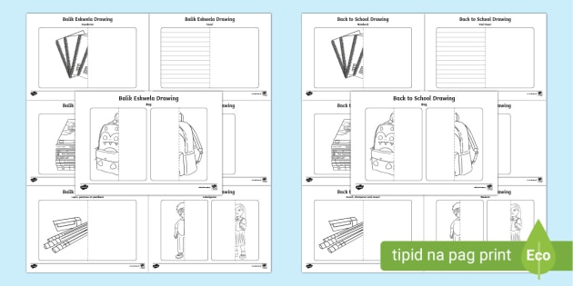 * NEW * Balik Eskwela/ Back to School Drawing | Philippines | Twinkl