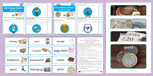 FREE! - PSHE and Citizenship KS1 Money Matters Additional Resources