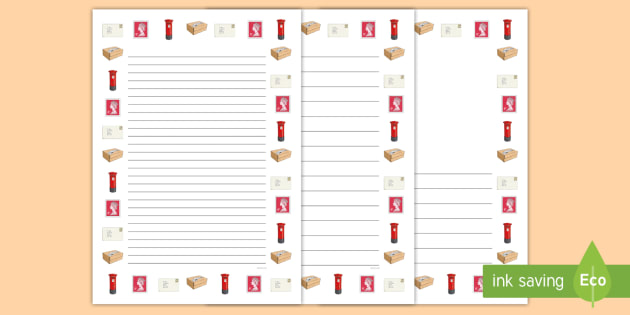 Post Office Full Page Borders