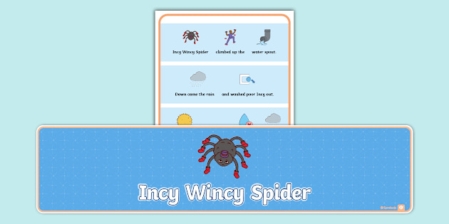 Incy Wincy Spider Posters | twinkl.com.au