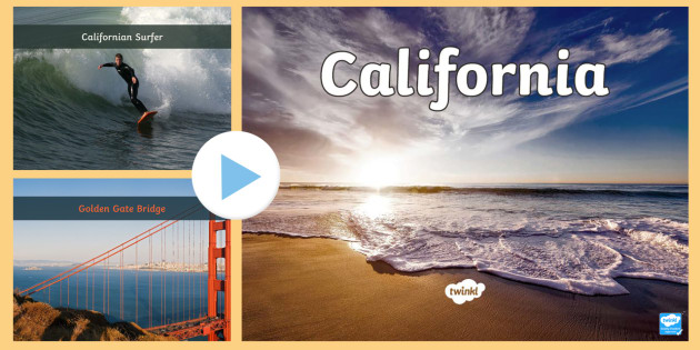 California Photo PowerPoint (teacher made)