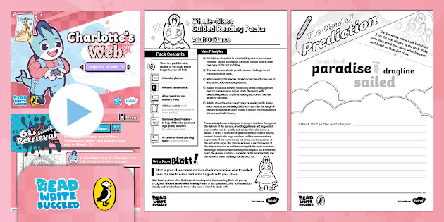 Charlotte's Web Guided Readings | twinkl.co.uk
